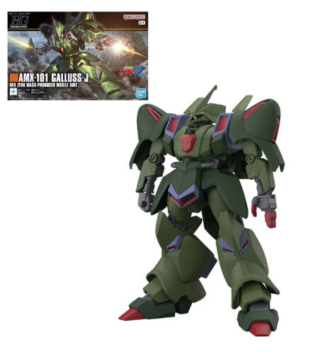 NEW! Bandai 68845 HGUC AMX-101 Galluss-J