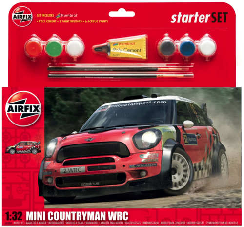 Airfix 55304A Gift Set - Mini Countryman WRC