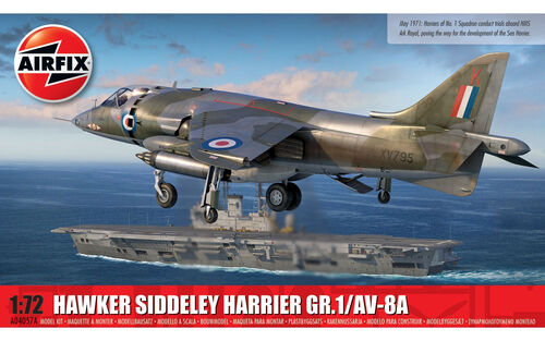 Airfix 04057A Hawker Siddeley Harrier Gr.1 / AV-8 A