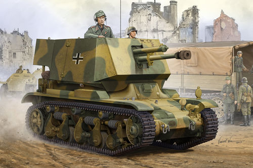 Hobby Boss 83807 4.7 cm Pak(t) Sfl.auf Fgst. Pz.Kpfw.35 R 731(f)