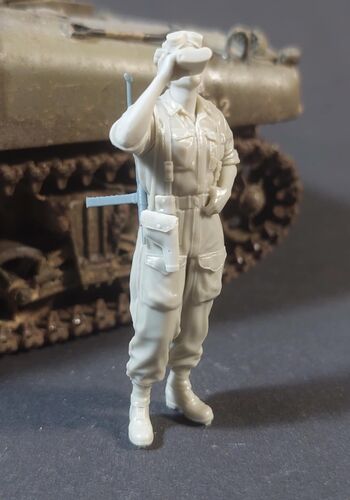 PanzerArt FI35-236 British Tanker Coverall At Rest No. 2