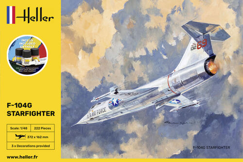 Heller 35520 F-104G Starfighter - Starter Kit
