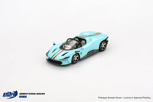 NEW! BBR 64020 Ferrari Daytona SP3 2024 Light Blue