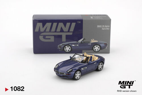 NEW! Mini GT 01082 BMW Z8 Alpina 2003 Alpina Blue