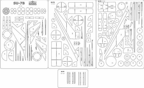 Answer MSM-053-SZK Su-7B - Szkielet