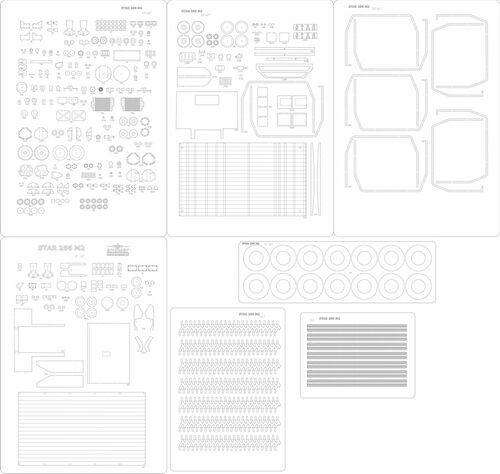 Answer ANG-287-SZK Star 266M2 - Laser Frames And Details