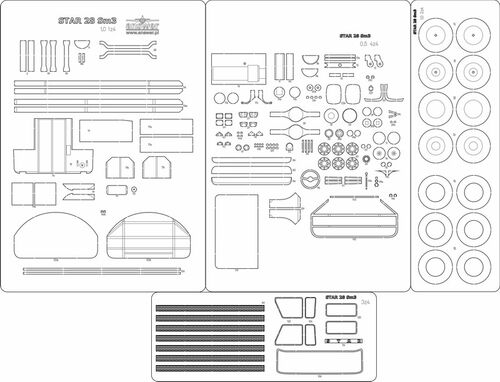 Answer KH-01-2025-02-SZK Star 28 SM-3 - Laser Frames And Details