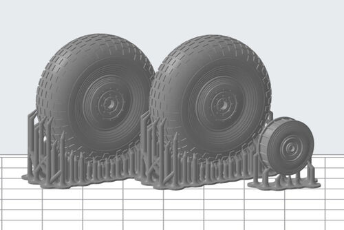 Answer KS-03-2025-02-KOL De Havilland Mosquito Fb VI - Wheels
