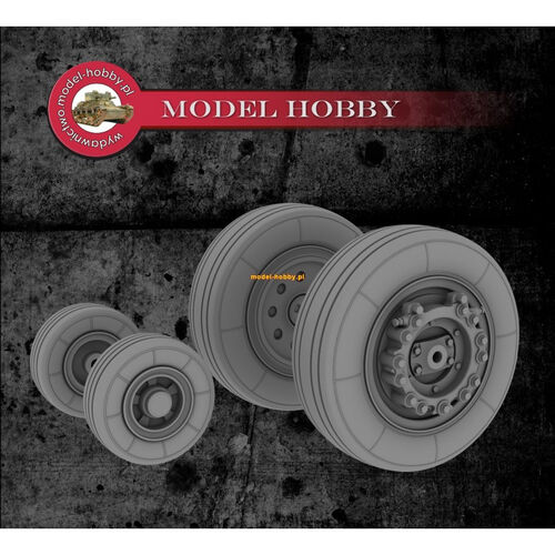 Model Hobby 0103-KOL Dassault Mirage 2000 - Resin Wheels
