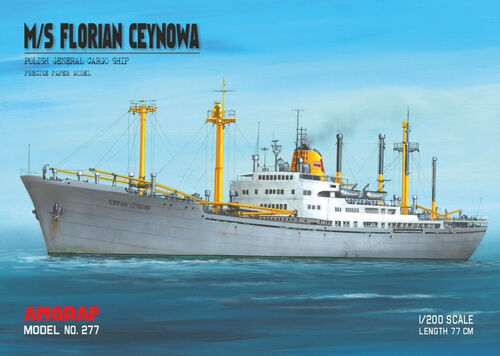 Angraf 277 M/S Florian Ceynowa - Polish General Cargo Ship