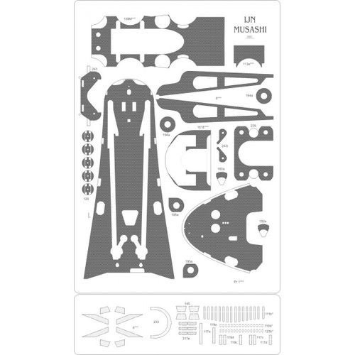 Answer ANG-05-2016-02-SZK02 IJN Musashi - Grooved Deck