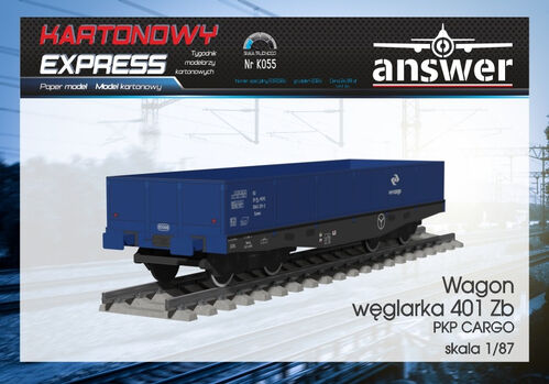 Answer KE-K055 Coal Wagon 401 Zb PKP Cargo