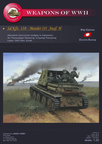 Model Hobby 0003 Sd.Kfz. 138 - Marder III Ausf. H