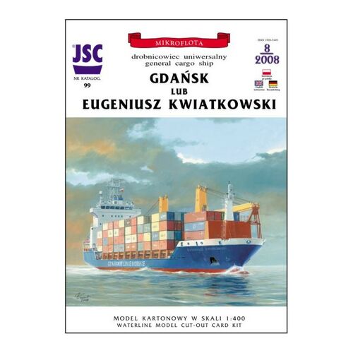 JSC 099 Polski drobnicowiec uniwersalny EUGENIUSZ KWIATKOWSKI lub GDAŃSK