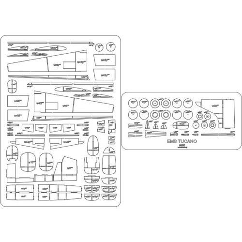 Answer KH-04-2015-SZK Short Tucano - Laser Cut Frames