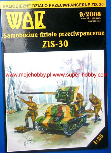 WAK 09-2008 Samobieżne działo przeciwpancerne ZIS-30