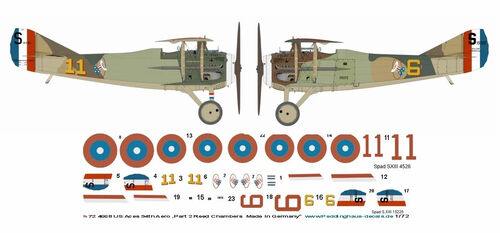 NEW! Peddinghaus-Decals 4668 US Aces 94th Aero Part 2 - Reed Chambers
