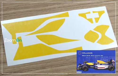 NEW! ZoomOn ZD158 Williams FW14B - Painting Masks (for Fujimi kits)