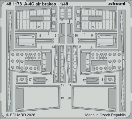 Eduard BIG49471 Douglas A-4 C Skyhawk - Bog Ed Set (for Hobby Boss Kits)