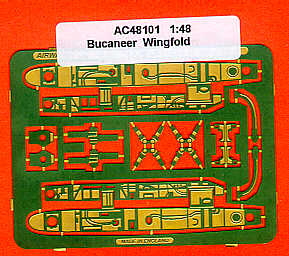 Airwaves C48101 Blackburn/Hawker-Siddeley Buccaneer S.2B wingfold (only for Airfix kits)