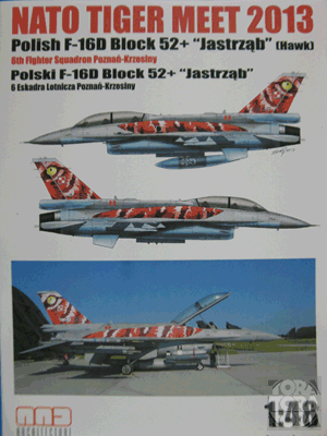AAD 13003 NATO TIGER MEET 2013 Polish F-16D Block 52+'Jastrząb' (Hawk)