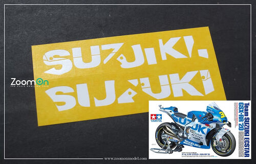 ZoomOn ZD153 Team Suzuki Ecstar GSX-RR 2020 Pattern (for Tamiya 14139 Kit)