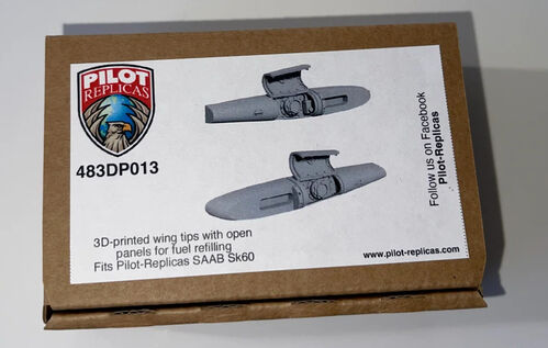 Pilot Replicas 483DP013 SAAB 105 / SK60 - Wing Tip with Open Hatch for Refueling (Left & Right Side)
