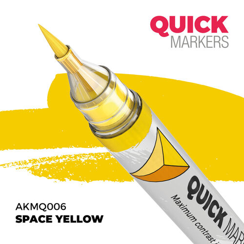 NEW! AK-Interactive AKMQ006 Space Yellow - Quick Marker