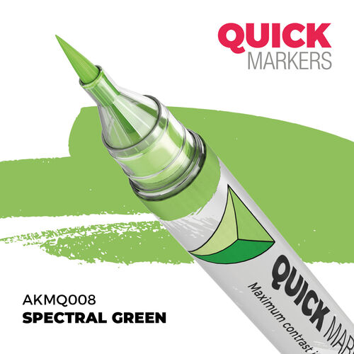 NEW! AK-Interactive AKMQ008 Spectral Green - Quick Marker