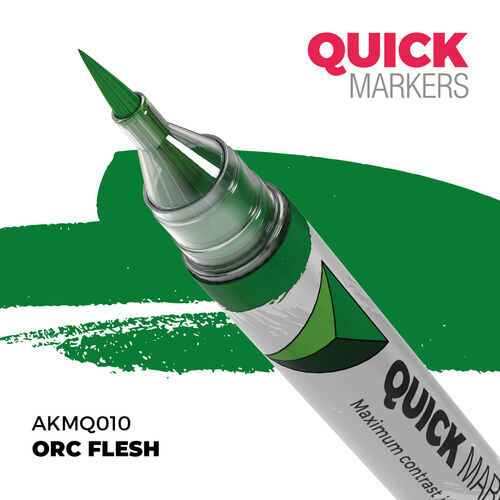 NEW! AK-Interactive AKMQ010 Orc Flesh - Quick Marker