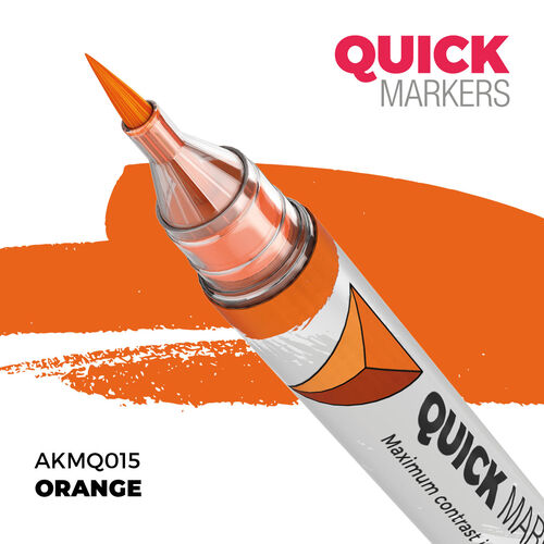 NEW! AK-Interactive AKMQ015 Orange - Quick Marker
