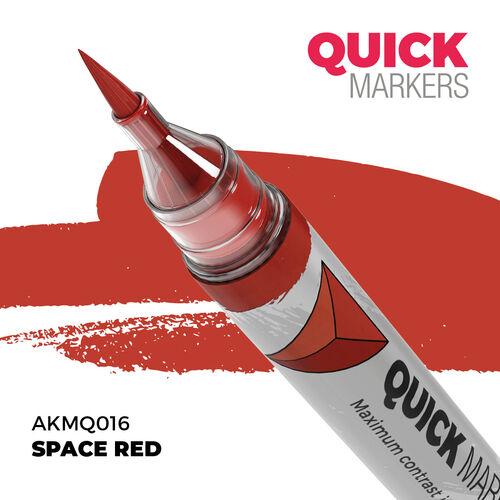 NEW! AK-Interactive AKMQ016 Space Red - Quick Marker