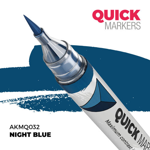 AK-Interactive AKMQ032 Night Blue - Quick Marker