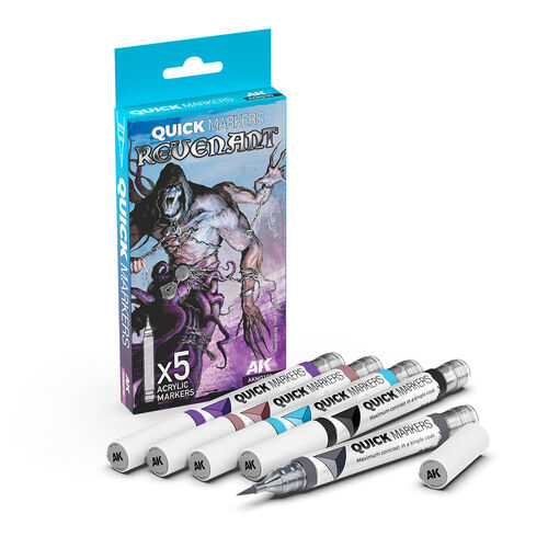 NEW! AK-Interactive AKMQ102 Revenant - Quick Markers Set