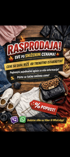    RASPRODAJA – SVE PO SNIŽENIM CENAMA!