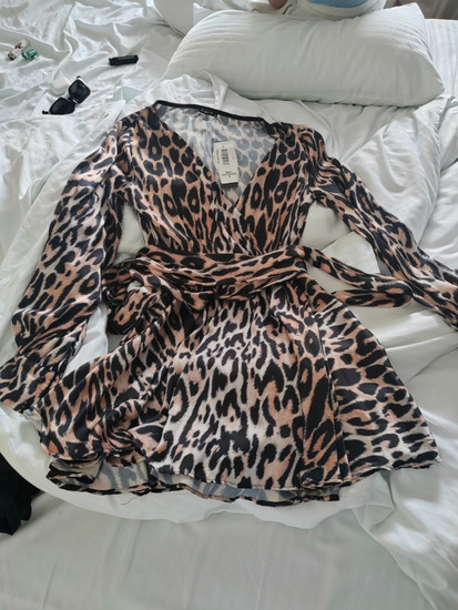 ZIGANA leopard haljina *novo*