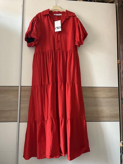 Zara nova haljina od pamuka Rezz