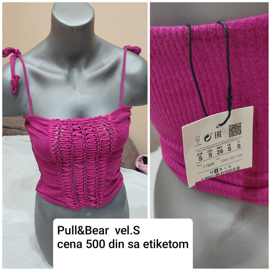 Pull&Bear top na bretele