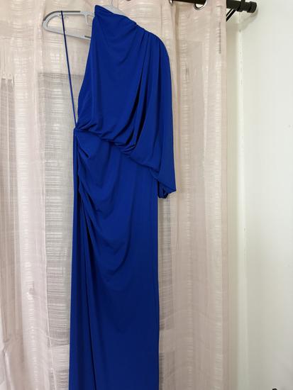 Zara royal blue uska haljina