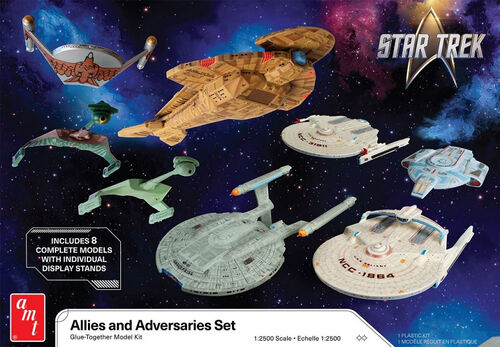 AMT/ERTL 1443 Star Trek Adversaries & Allies Set