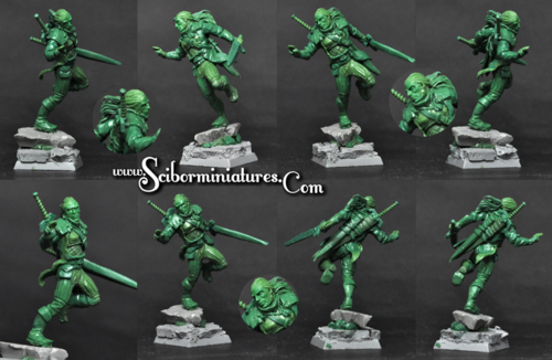 Scibor Monstrous Miniatures 28FM0479 Monsters Slayer #1
