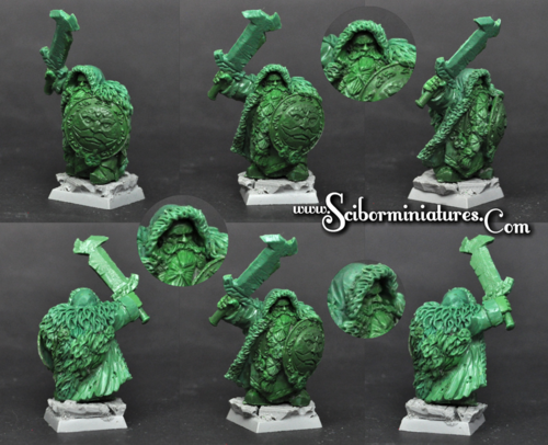 Scibor Monstrous Miniatures 28FM0461 Ice Stronghold Dwarf #20