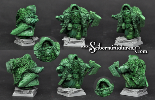 Scibor Monstrous Miniatures 28FM0462 Ice Stronghold Dwarf #21
