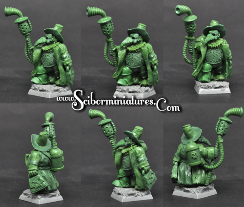 Scibor Monstrous Miniatures 28FM0465 Dwarf Plague Doctor