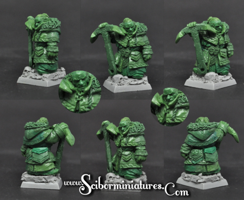 Scibor Monstrous Miniatures 28FM0470 Pirate Dwarf #9