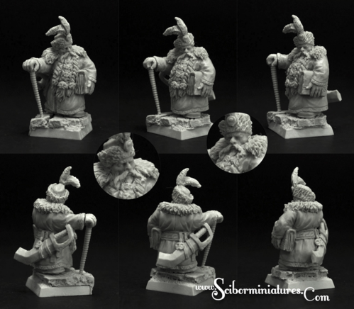 Scibor Monstrous Miniatures 28FM0233 Dwarf Nobleman #1