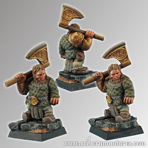 Scibor Monstrous Miniatures 28FM0077 Dwarf Ulfar