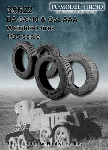FC ModelTrend 35622 BA-3/6/10 & GAZ AAA, weighted tires