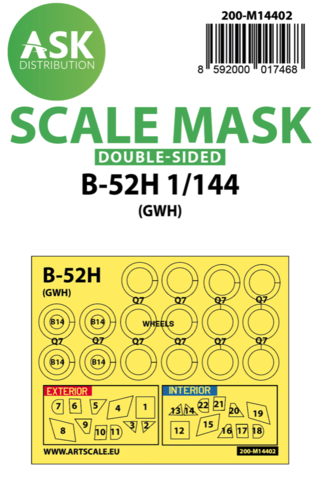 Art Scale Kit M14402 B-52H double-sided