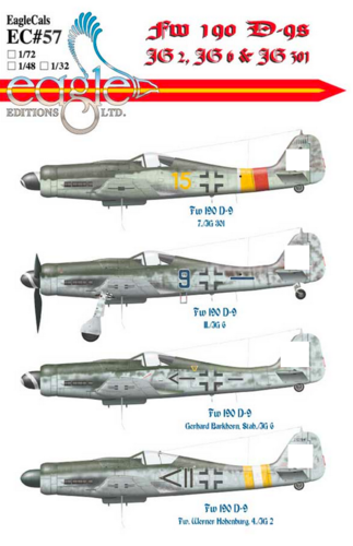 Eagle Editions D57-72 Fw 190 D-9
